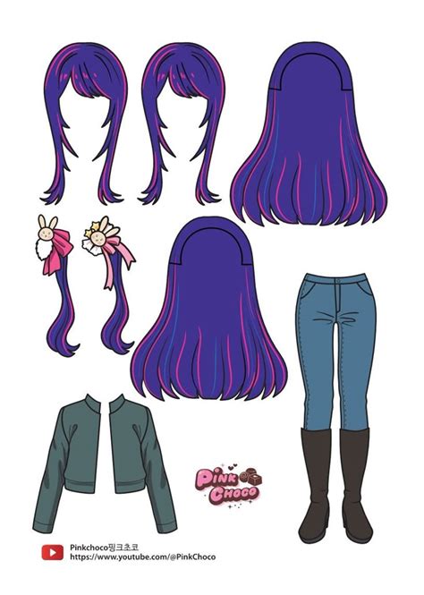 【최애의 아이】 종이구관 종이인형 무료도안 Diy How To Make Paper Dolls Handmade Oshinoko 호시노아이 推しの子 최애의아이