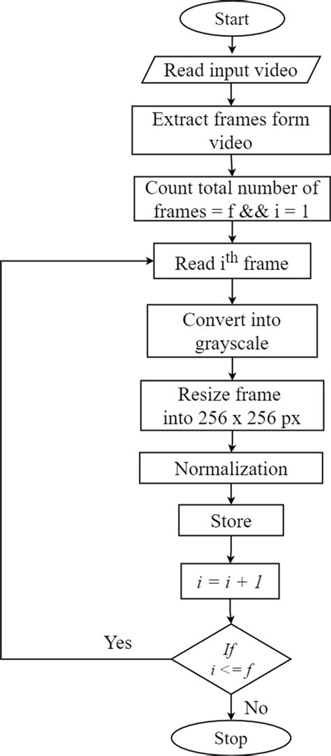preprocessing of input video data download scientific diagram