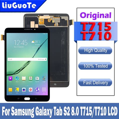 정품 Lcd 디스플레이 터치 스크린 디지타이저 어셈블리 삼성 갤럭시 탭 S2 80 Sm T710 T713 T715 T719 Aliexpress