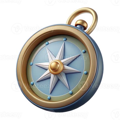 Wonderful Creative Compass With Map Isolated High Quality 57408931 Png