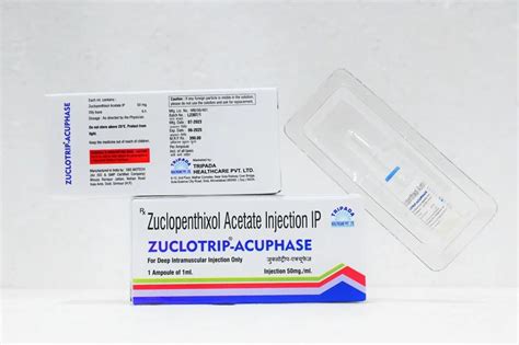 Zuclopenthixol Acetate Injection Ip 50 Mg Ml At ₹ 390vial In