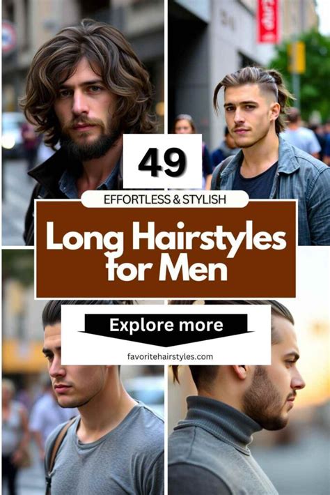 49 Effortless And Stylish Long Hairstyles For Men Favorite Hair Styles