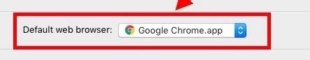 How To Make Default Web Browser Mac OS X