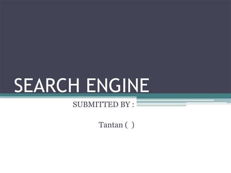 Web Crawler Pptx Search Internet