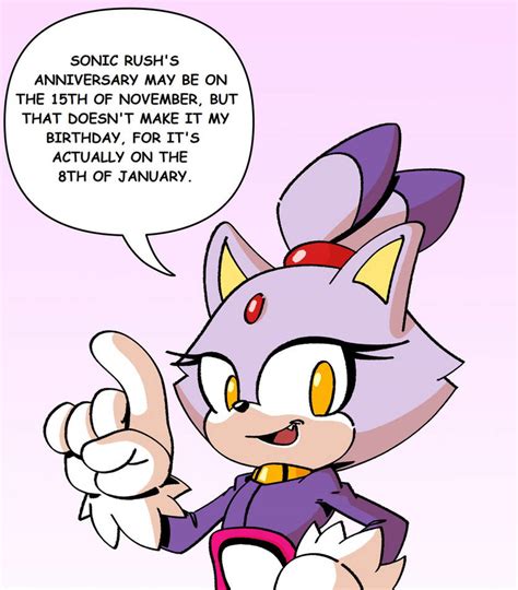 Blaze Speaks About Sonic Rush And Her Birthday By Dracocharizard87 On