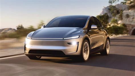2025 Tesla Model Y Juniper Finally Debuts With Bold Looks Interior
