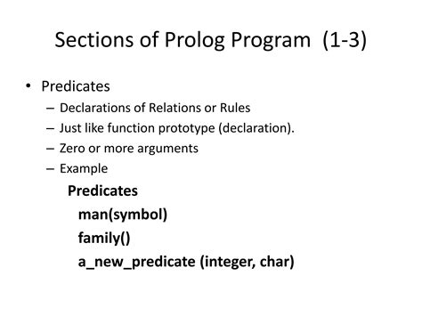 Prolog Artificial Intelligence Introduction Pptx Databases