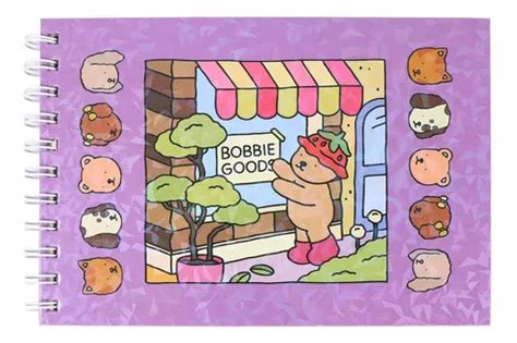 Libro For Colorear De Bobbie Goods 50 Páginas Tapa Dura Meses Sin