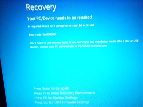 Im Still Stuck In Recovery Mode And Still Dont Know What To Do