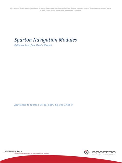 Software Interface Control Document Ahrs 8 Dc 4e Gedc 6e Pdf Integer Computer Science