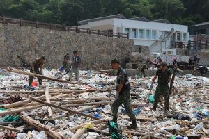 維護海洋環境 軍民動員芙蓉澳淨灘 馬祖日報