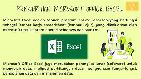 Microsoft Office Excel Pengertian Komponen Aplikasi Microsoft Office Excel Dan Fungsinya Pptx