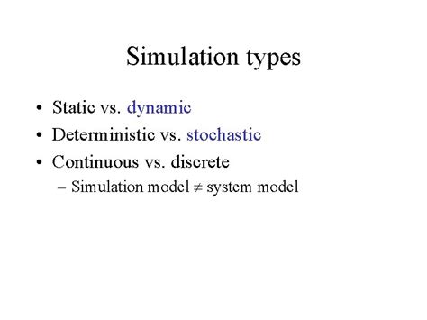 Simulation Based On Law Kelton Simulation Modeling Analysis