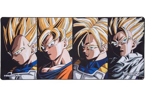 Higround X Dragon Ball Z Super Saiyan Mousepad Blueyellow Us