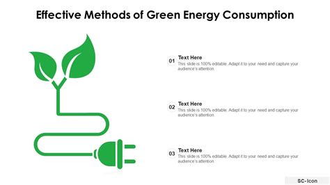 Effective Methods Of Green Energy Consumption Ppt Powerpoint