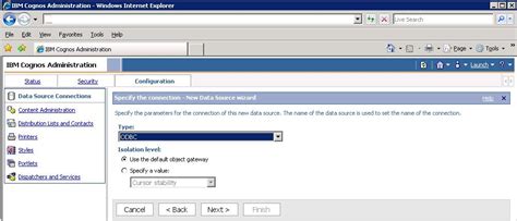 Ibm Cognos Administration