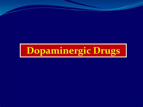 Antiparkinsonian Drugs Full Lecture Pdf