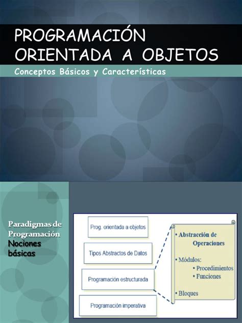 Programación Orientada A Objetos2017 Pdf Objeto Informática Programación Orientada A Objetos