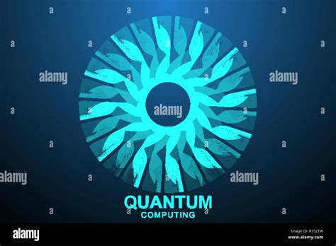 Quantum Computer Technology Concept Deep Learning Artificial