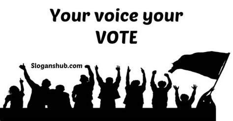 65 Catchy Vote Slogans And Voting Slogans