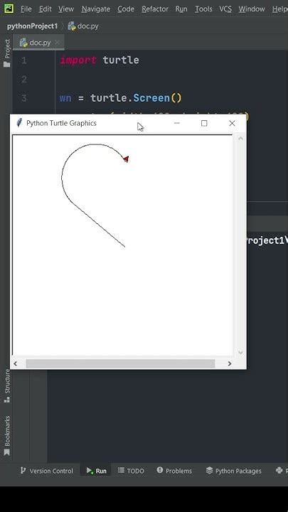 Python Turtle Tutorial 🐍 Impress Your Crush 💕send Her This 😍 Shorts
