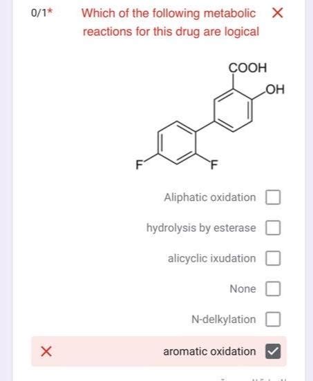 Solved 0 1 Which Of The Following Metabolic
