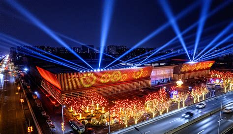2024年央视春晚沈阳分会场灯光璀璨 图片 海外网
