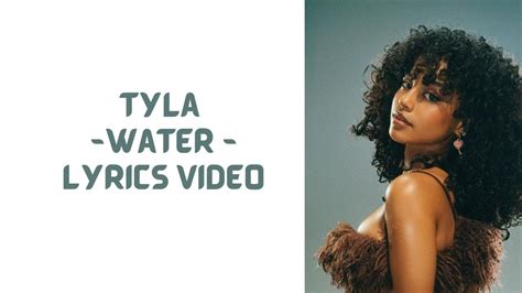 Tyla Water Lyrics Video Youtube