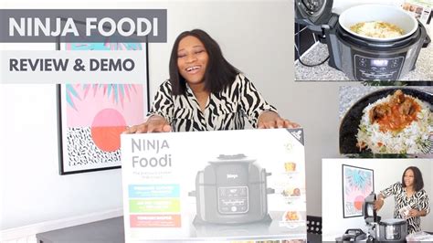 Ninja Foodi Review And Demo Uk How To Cook Rice And Beef Stew In The
