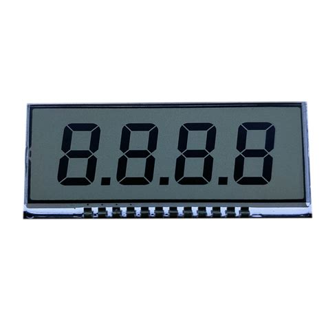 Monochrome Pin Connector Tn Stn Htn Fstn Va Segment Lcd Display China