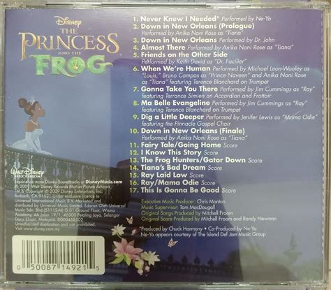 La Princesse Et La Grenouille Soundtrack Ydymo