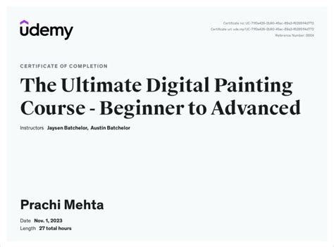prachi mehta on linkedin digitalart learningjourney udemy