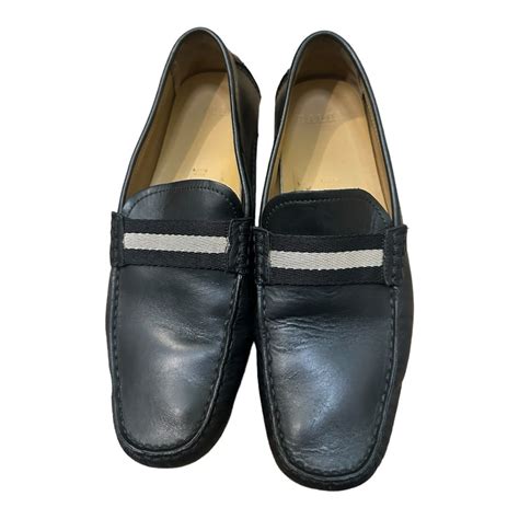 Bally Waltec Leather Loafer In Black 9 5 Gem