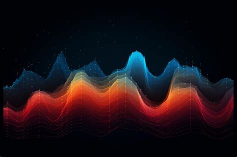 premium photo exploring the dynamic wave patterns a vector