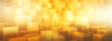 Premium Ai Image Vibrant Yellow Geometric Patterns Forming A Dynamic