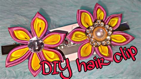 Easy Diy Hair Clips From Scratch Youtube