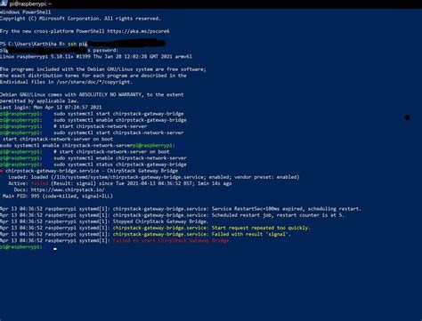 Installation Of Chirp Stack Server In Raspberry Pi 0 Setup And
