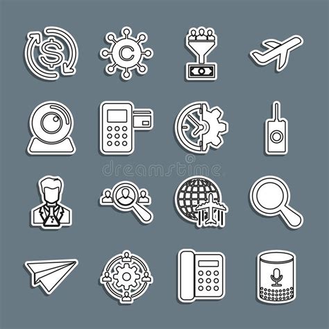 Set Line Voice Assistant Magnifying Glass Remote Control Lead