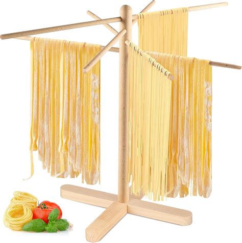 Onearf Pasta Drying Rack Collapsible Pasta Drying Rack For