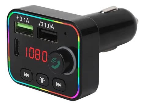 Transmisor Fm F4 Para Reproductor De Coche Multipropósito Mercadolibre