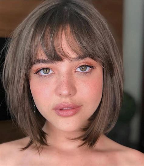 Corte De Cabelo Com Franja 2020 → Tendência Fotos