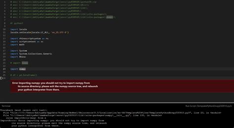 How Do I Properly Point Rhino To An Existing Anaconda Env Scripting