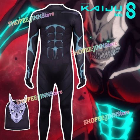 Anime Kaiju No 8 Cosplay Kafka Hibino Cosplay Costume Jumpsuits Men