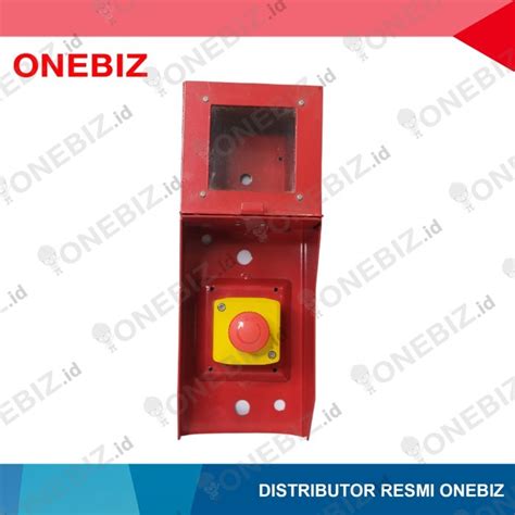 Jual Loto Box Vertical 2 System Heavy Duty Loto Emergency Push Button Kab Bogor Onebiz