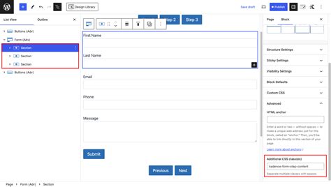 Creating Multi Step Forms With Kadence Blocks A Step By Step Guide