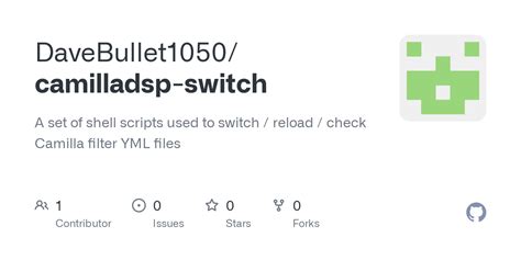 Github Davebullet1050 Camilladsp Switch A Set Of Shell Scripts Used