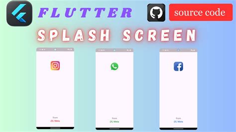 Flutter Splash Screen Tutorial Quick And Easy Setup 🚀 Splash Screen In Flutter