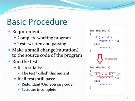 Ppt Mutation Based Testing Powerpoint Presentation Free Download Id 5667968