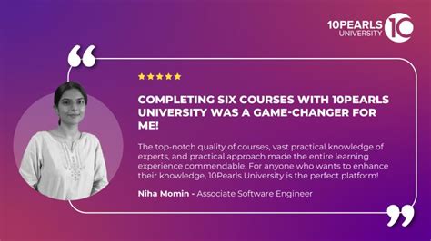 10pearls University On Linkedin 10pearlsuniversity Feedback Onlinecourses Alwayslearning