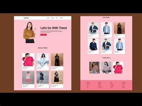 Ecommerce Website Using HTML CSS And JavaScript In Hindi Ecommerce Website Using HTML And CSS